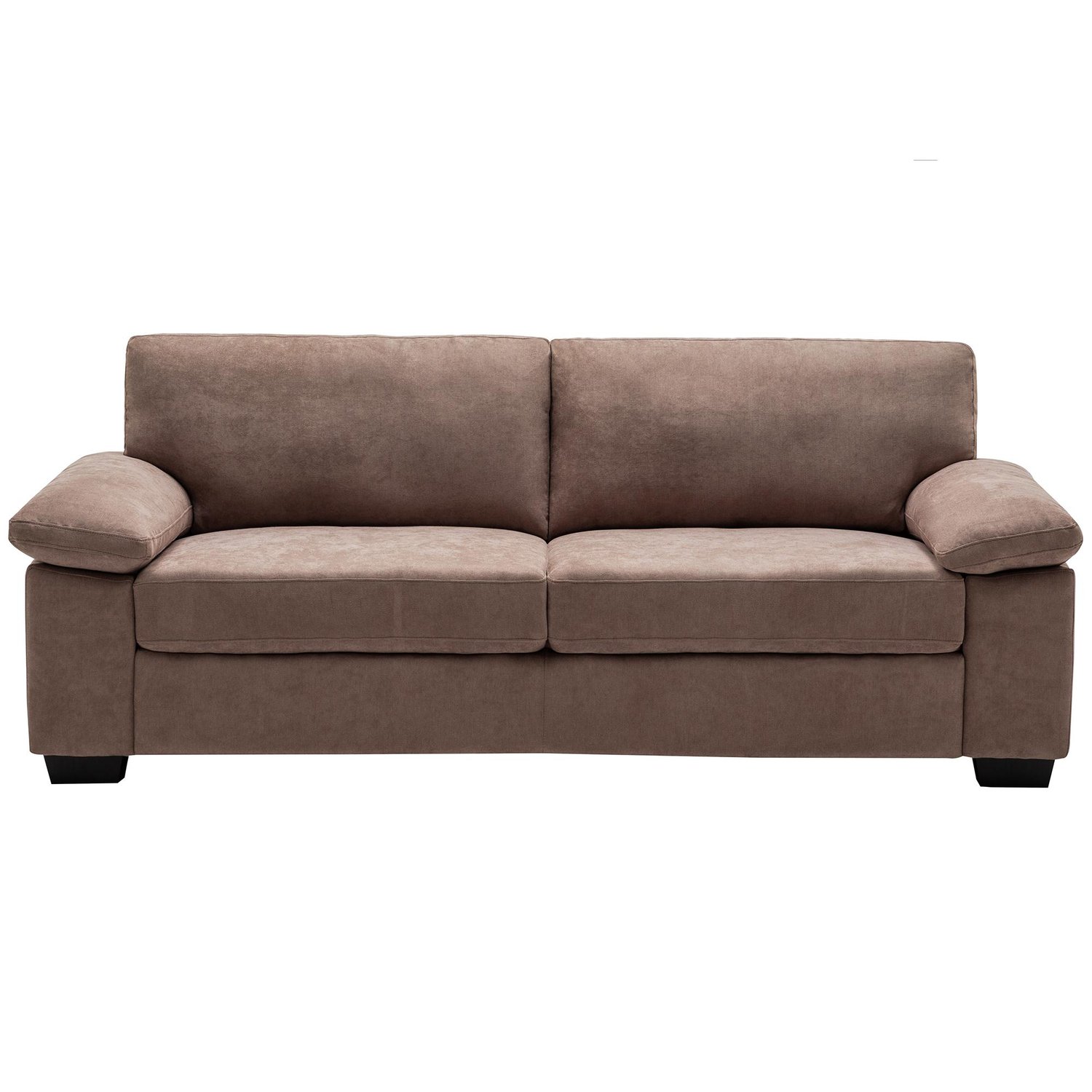 Sofá 3 cuerpos U70793CA 215x92x84 cm Café | Sodimac - Falabella