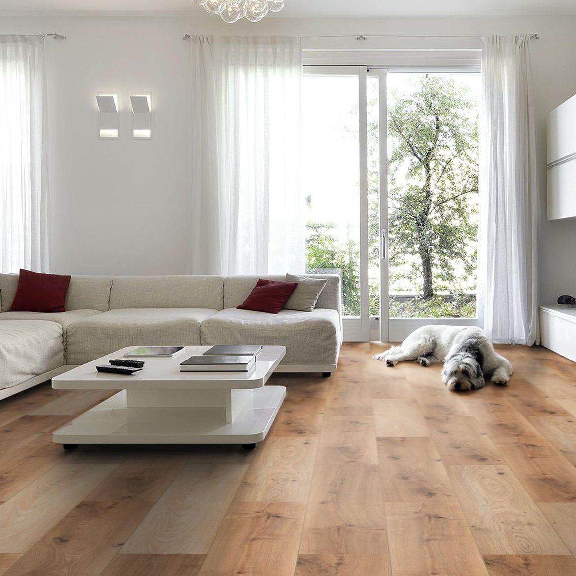 Piso Flotante 8 mm Oak Nature Mix Café 1.99 m2 | Sodimac - Falabella