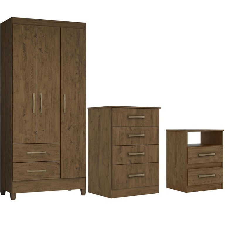 Combo lima clóset + cómoda + velador | Sodimac - Falabella