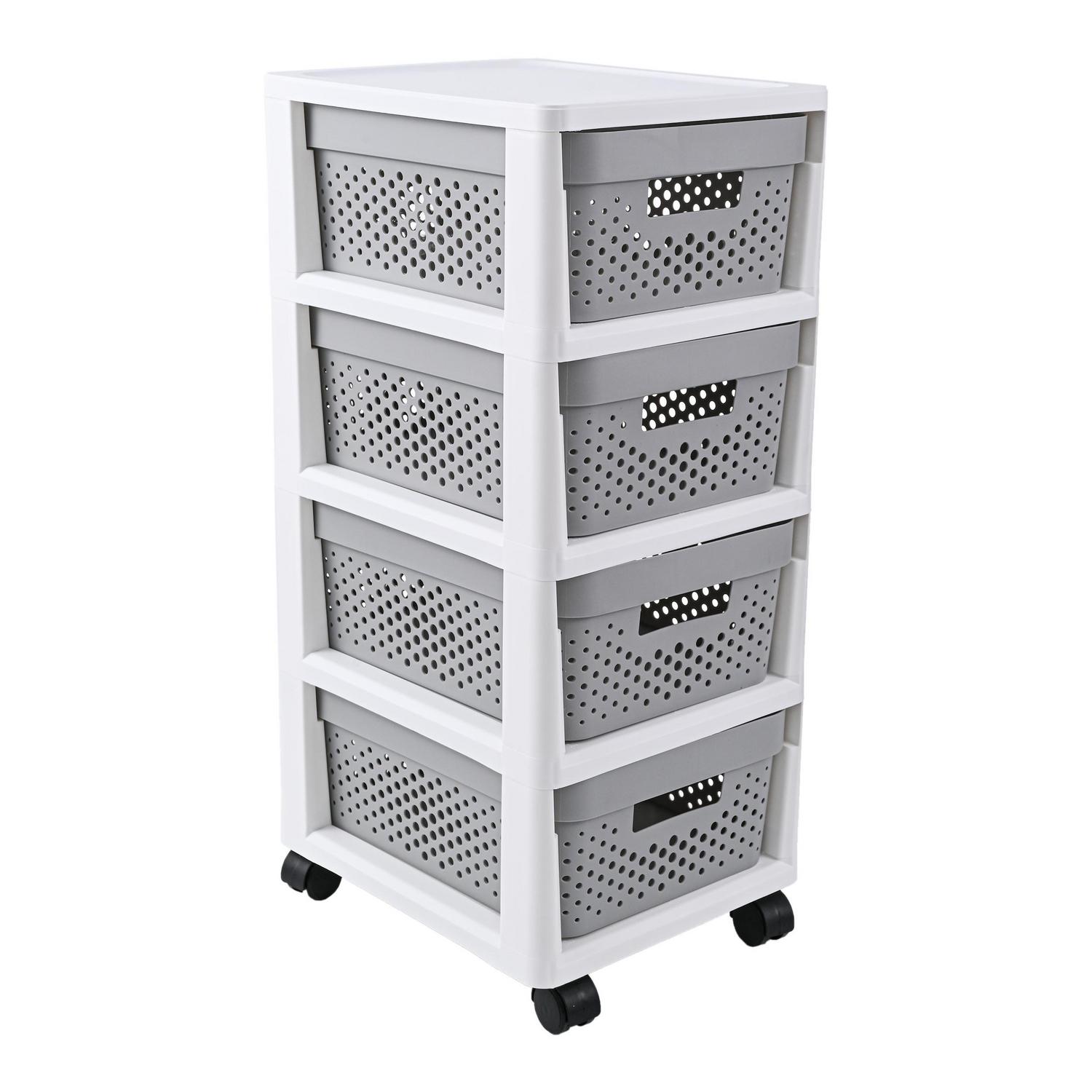 Cajonera Organizadora 31x66x38 cm Gris/Plata | Sodimac - Falabella