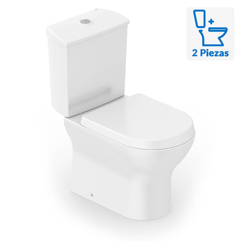 Wc roca Atis blanco con kit | Sodimac - Falabella