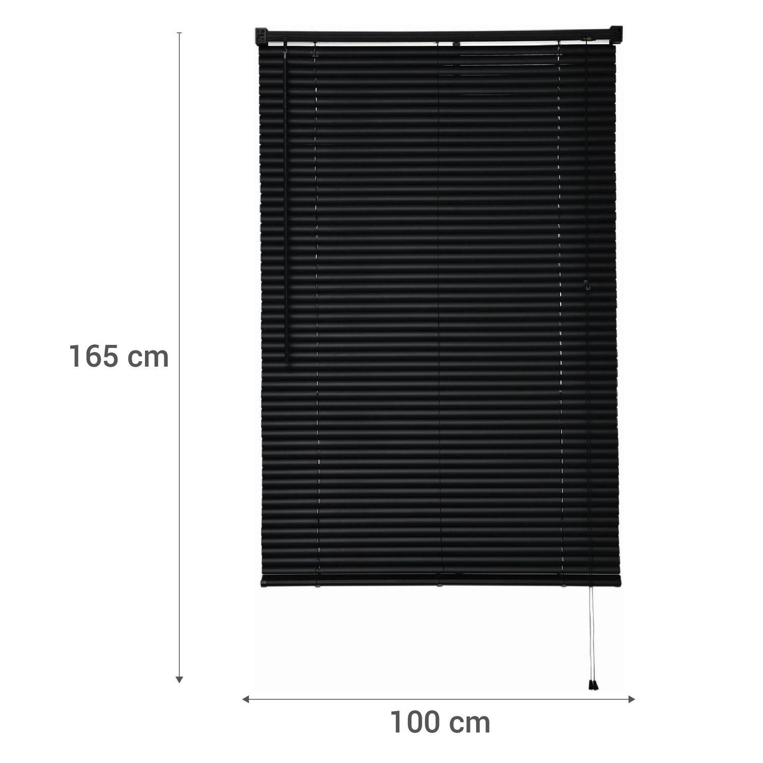 Persiana PVC 100x165 cm negra | Sodimac - Falabella