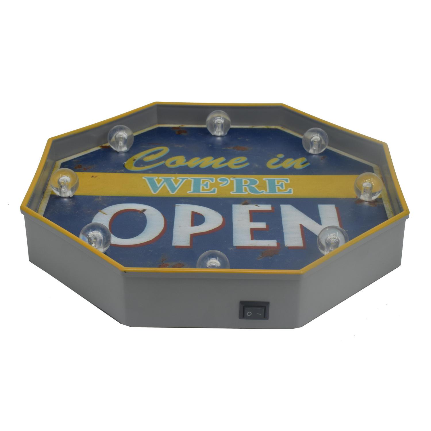 Letrero Led WE Are Open | Sodimac - Falabella