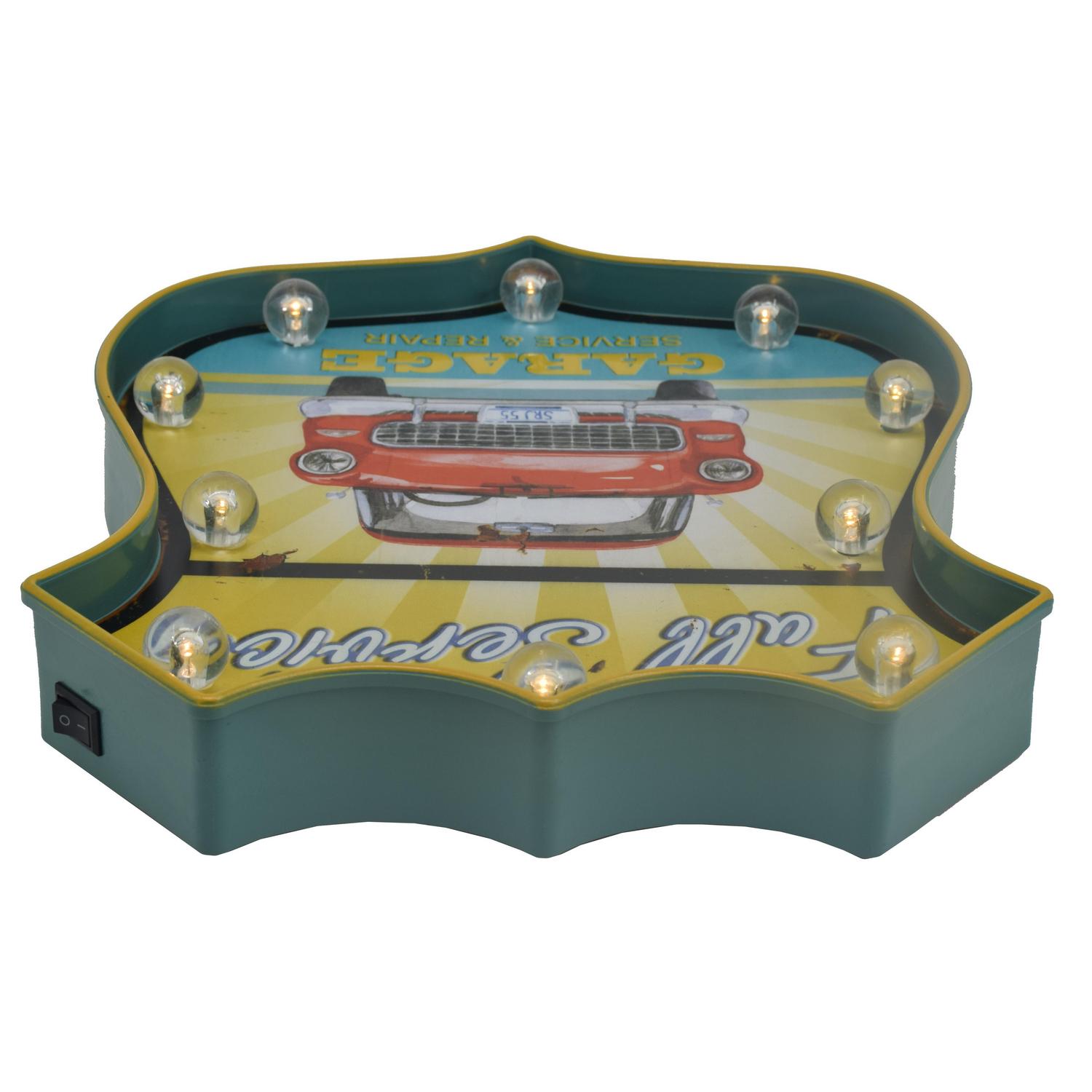 Letrero Led Auto Garage amarillo | Sodimac - Falabella