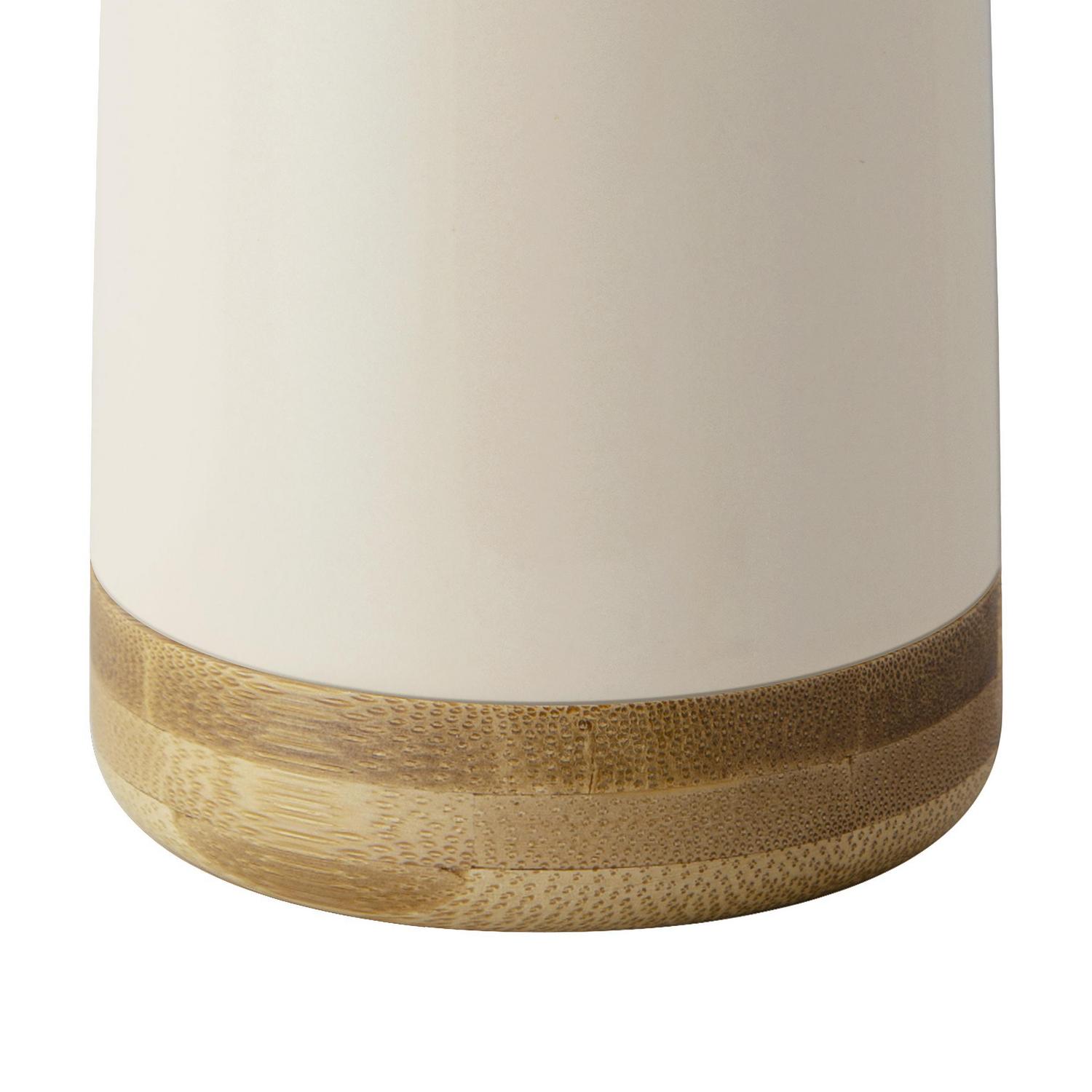 Dispensador doble bambu beige | Sodimac - Falabella