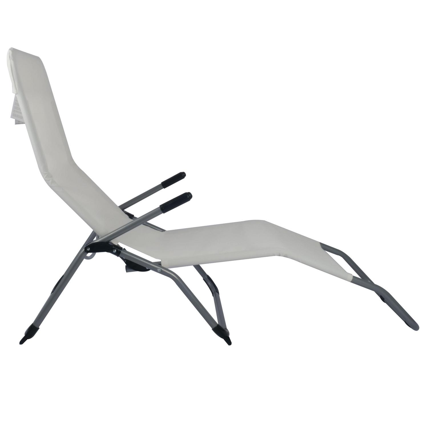 Reposera plegable relax blanca | Sodimac - Falabella