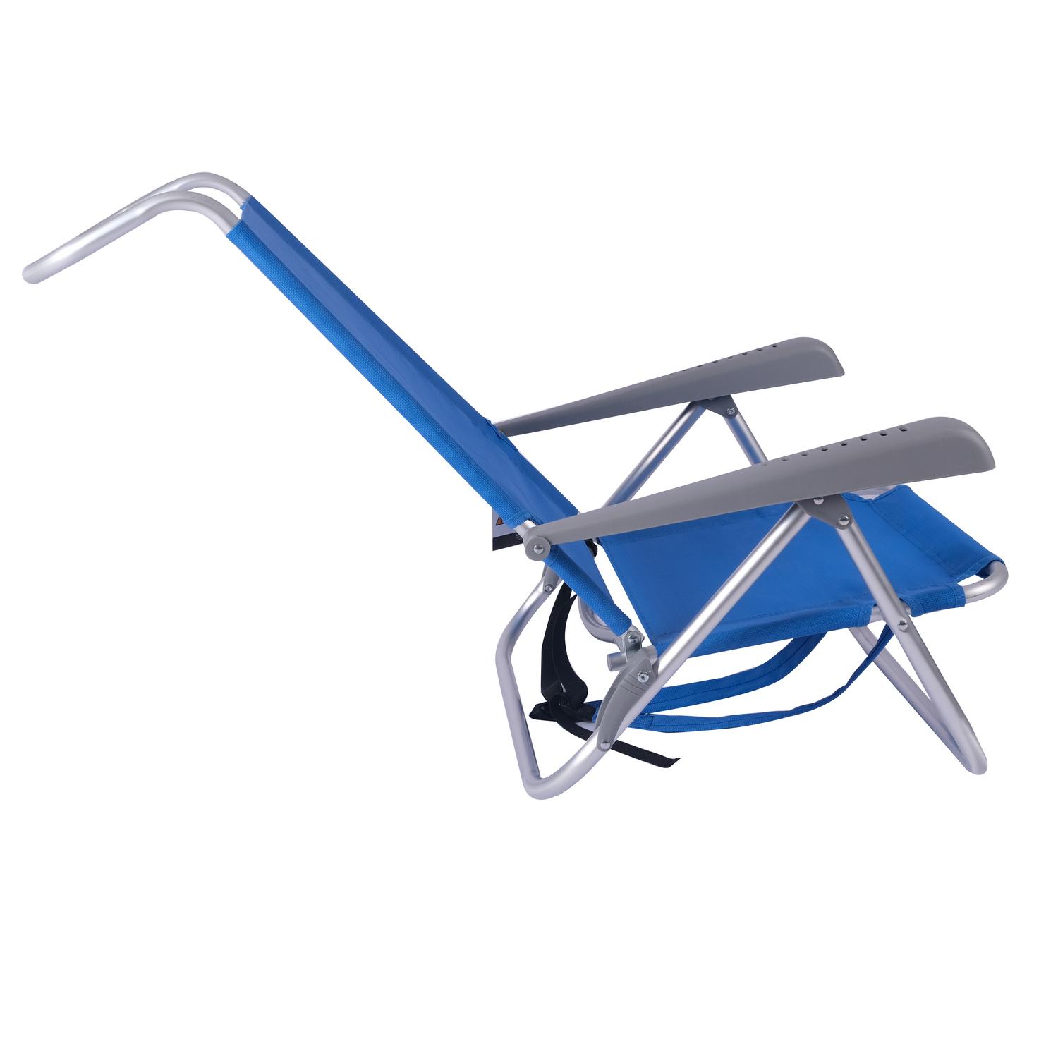 Silla Plegable Playa 60x74x82 cm Azul | Sodimac Chile