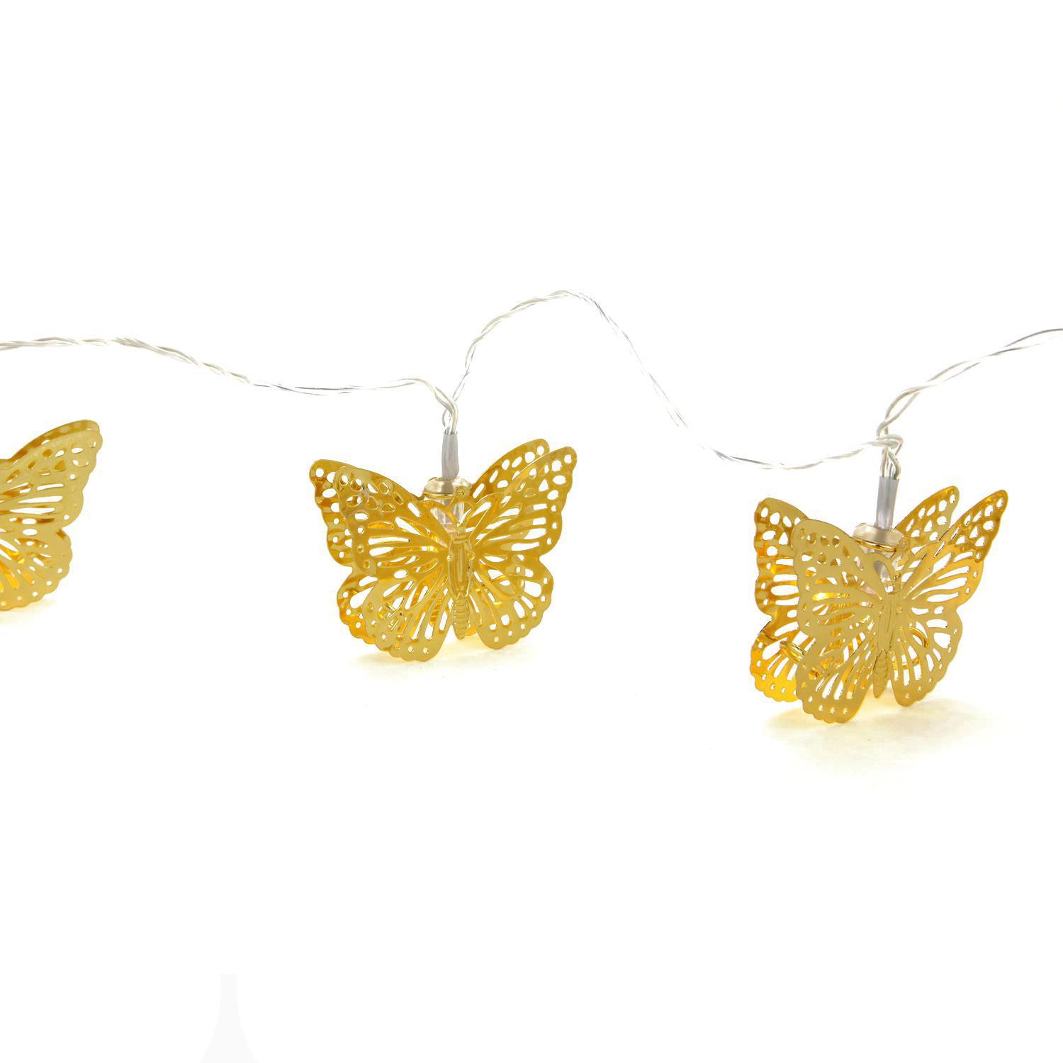 Set 10 luces led diseño mariposa | Sodimac - Falabella