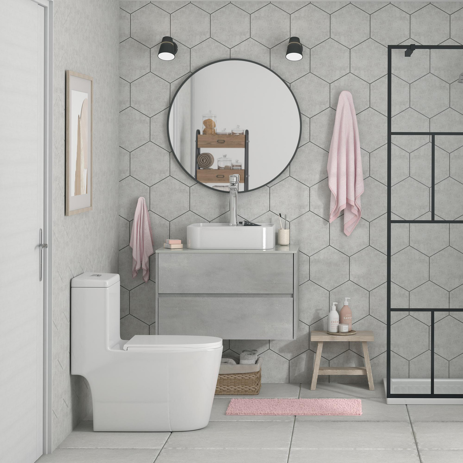 Porcelanato 25.8x29 cm Alpha Marengo Marengo 1 m2 | Sodimac - Falabella