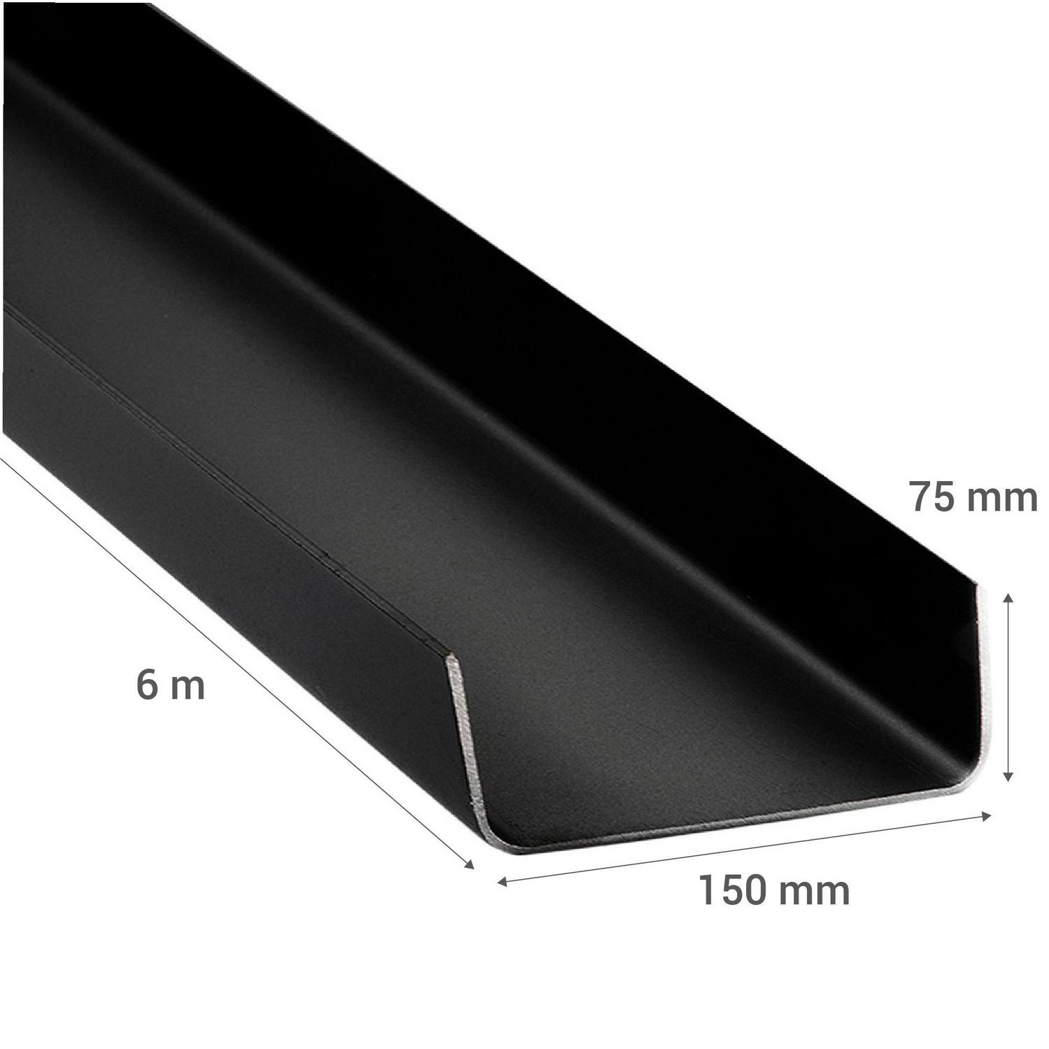 Perfil Canal Acero 150x75x3mm 6 m | Sodimac - Falabella