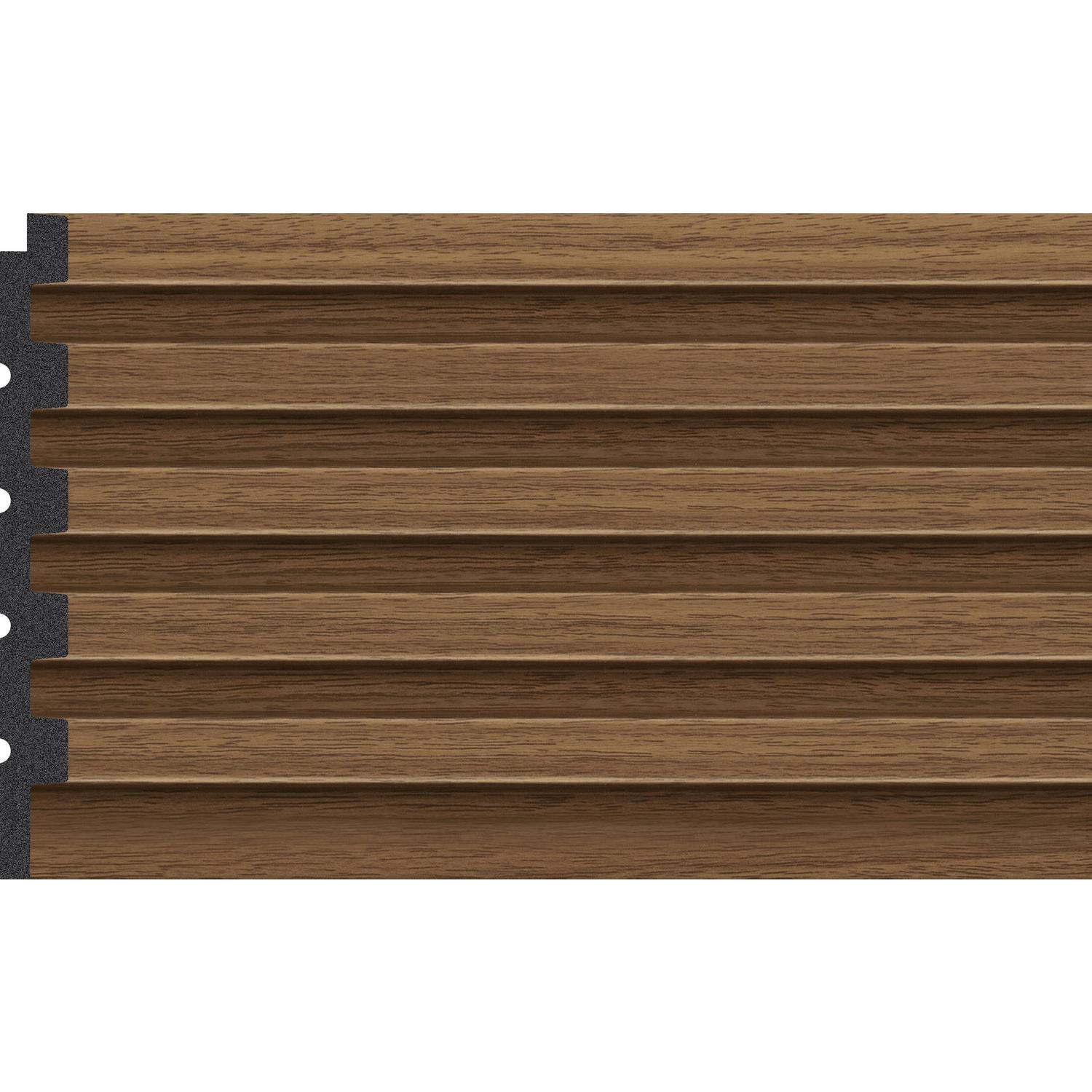 Wall Panel 3D 12x240 cm Café 0.28 m2 | Sodimac - Falabella