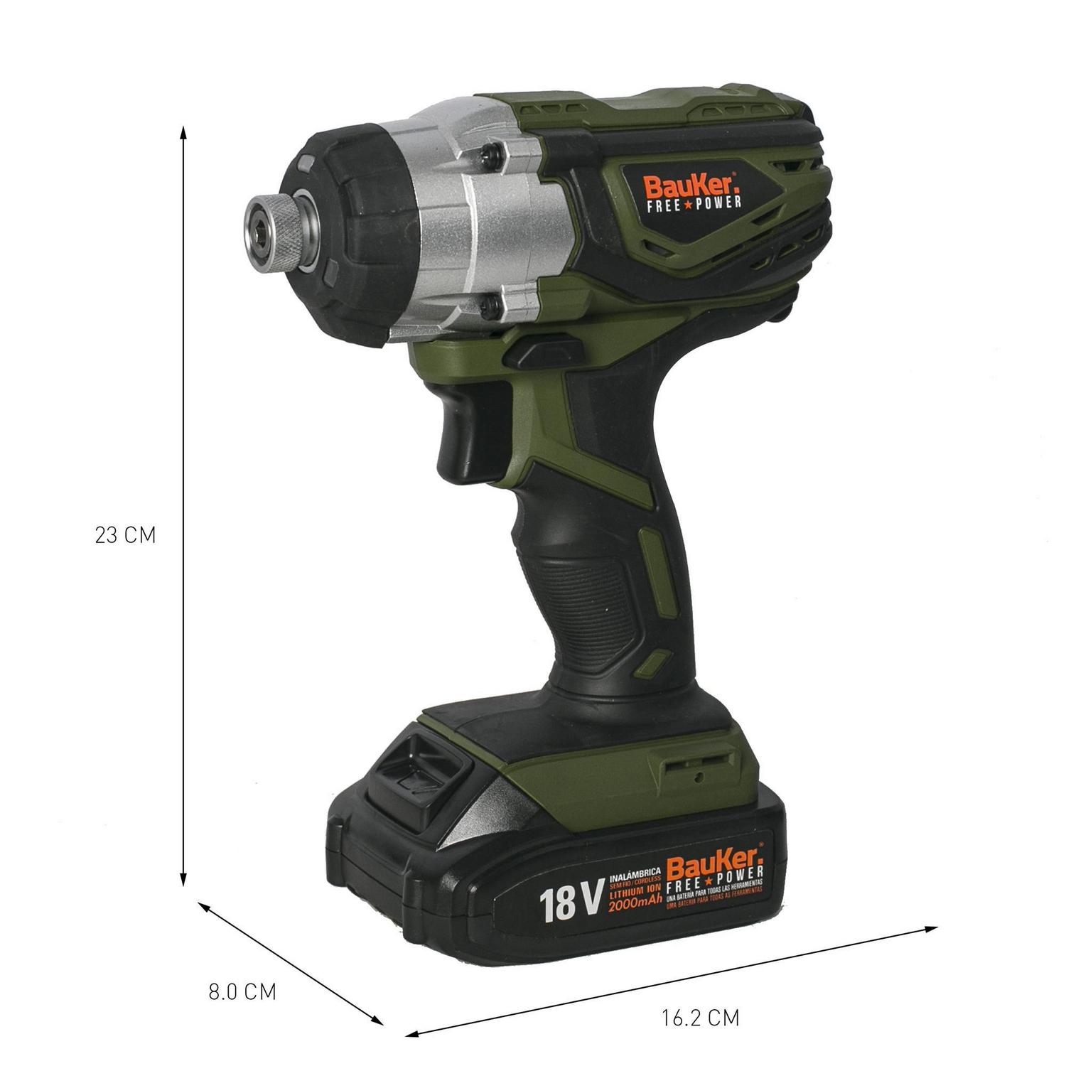 Kit Taladro/Atornillador de Impacto Inalámbricos 18 V/Batería | Sodimac ...