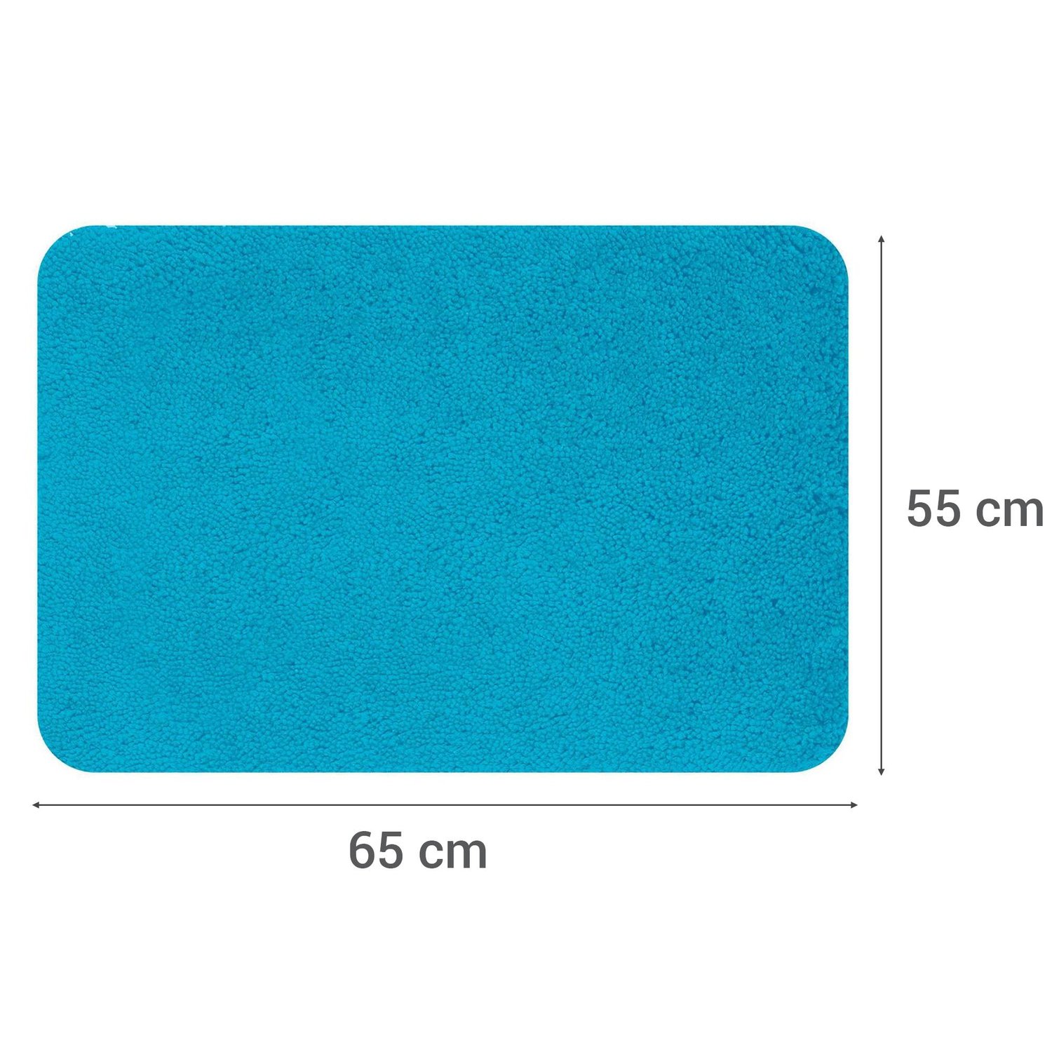Piso de baño highland 55x65 cm azul aqua | Sodimac - Falabella