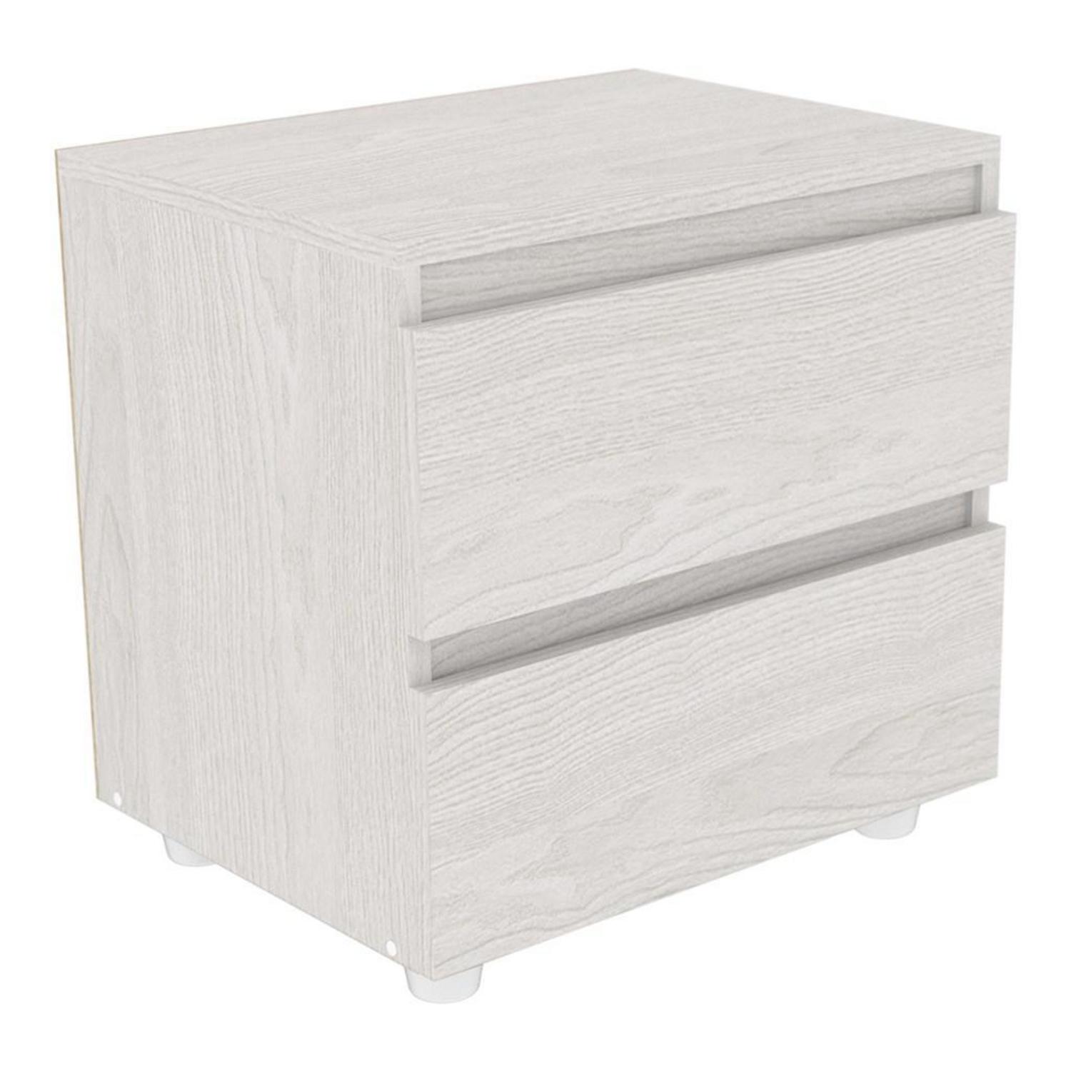 Velador 2 cajones 45x35,5x45 cm niebla | Sodimac - Falabella