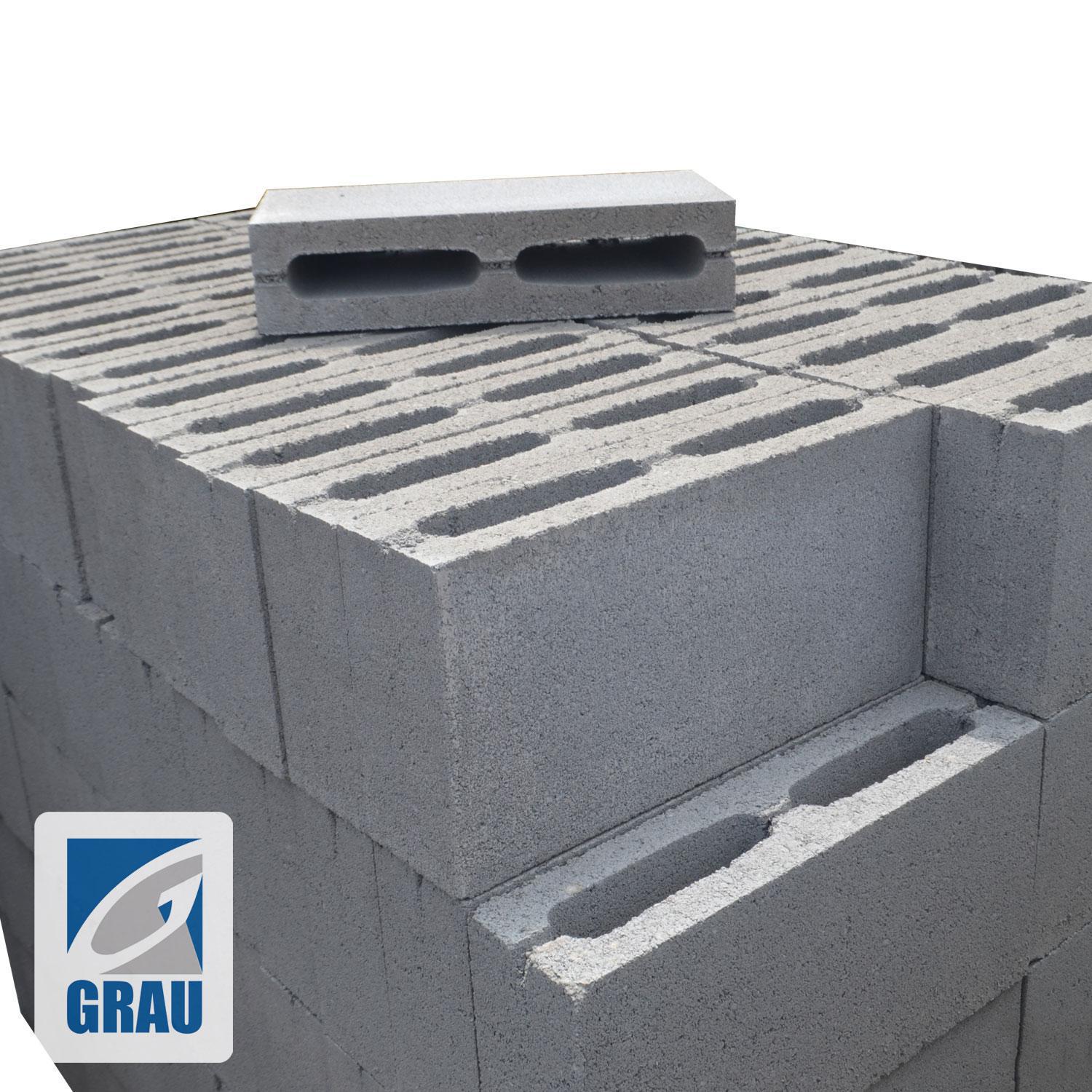 Bloque liso gris 9x19x39 cm | Sodimac - Falabella