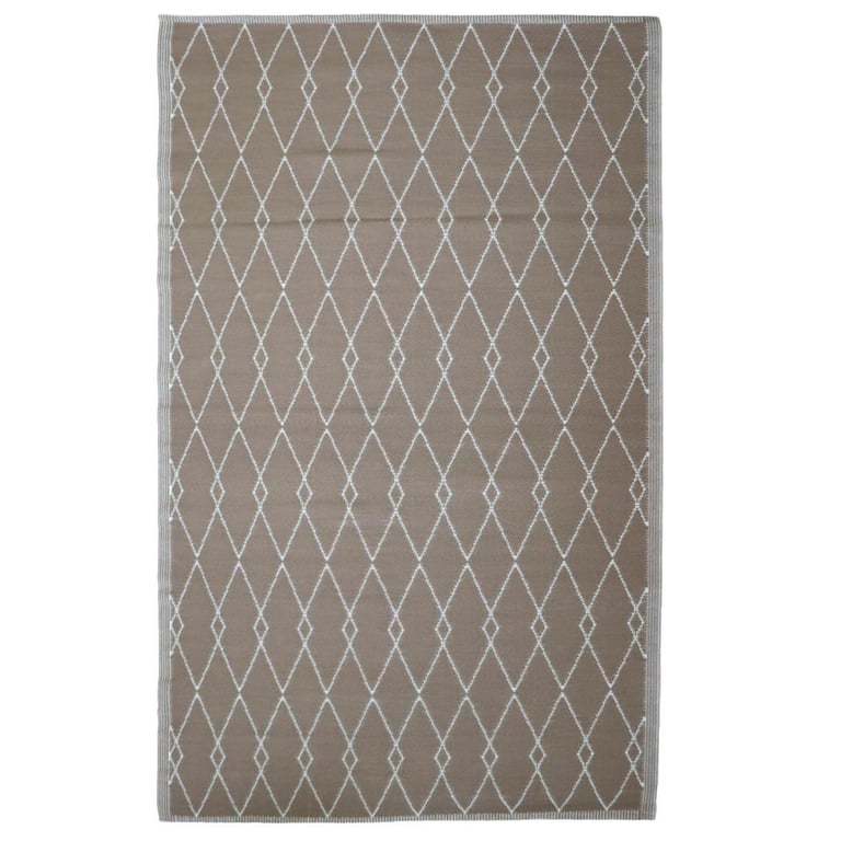 SDC-11-23-D1 120x180 cm Taupe/Blanco | Sodimac - Falabella