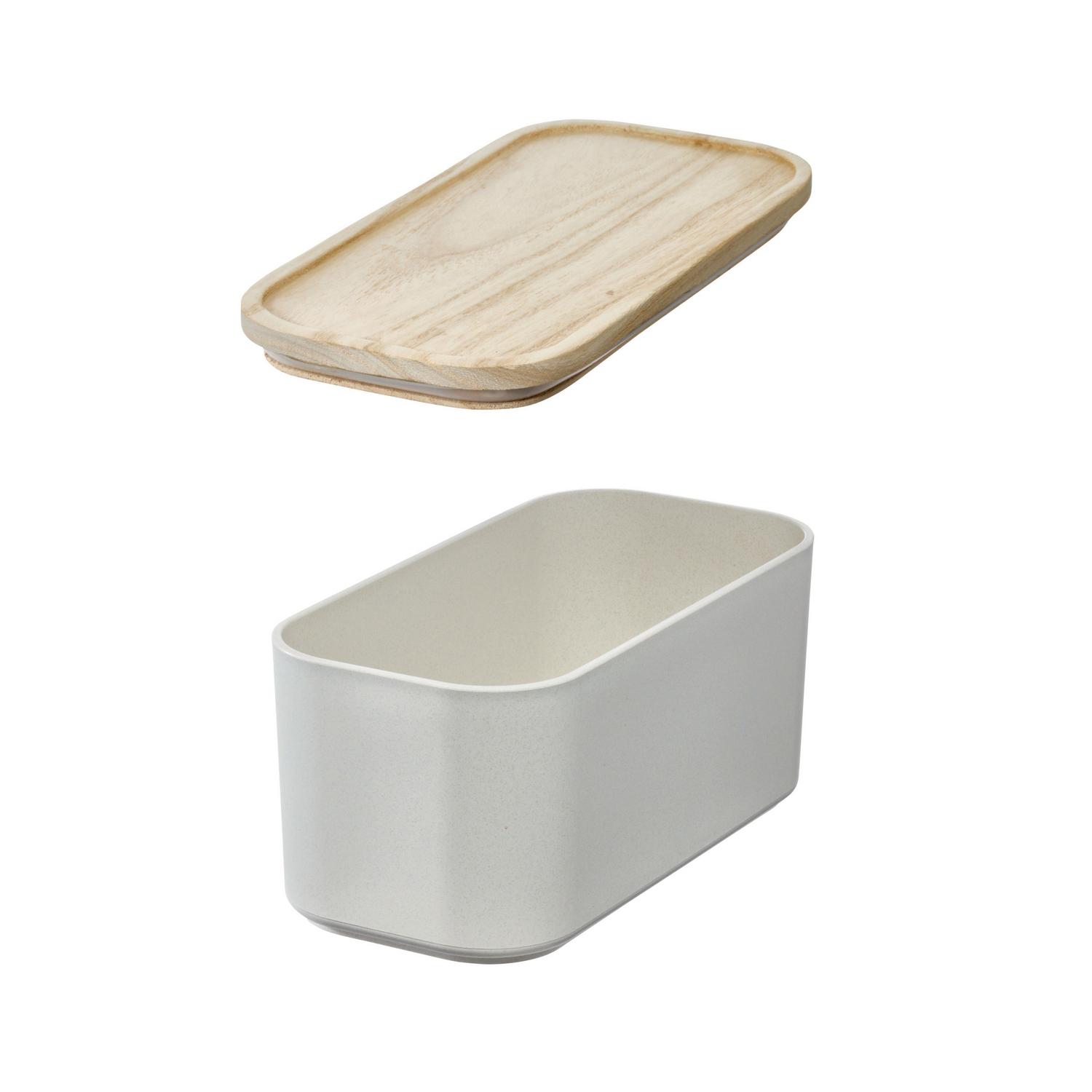 Recipiente 1,9 litros bioresina tapa madera | Sodimac - Falabella