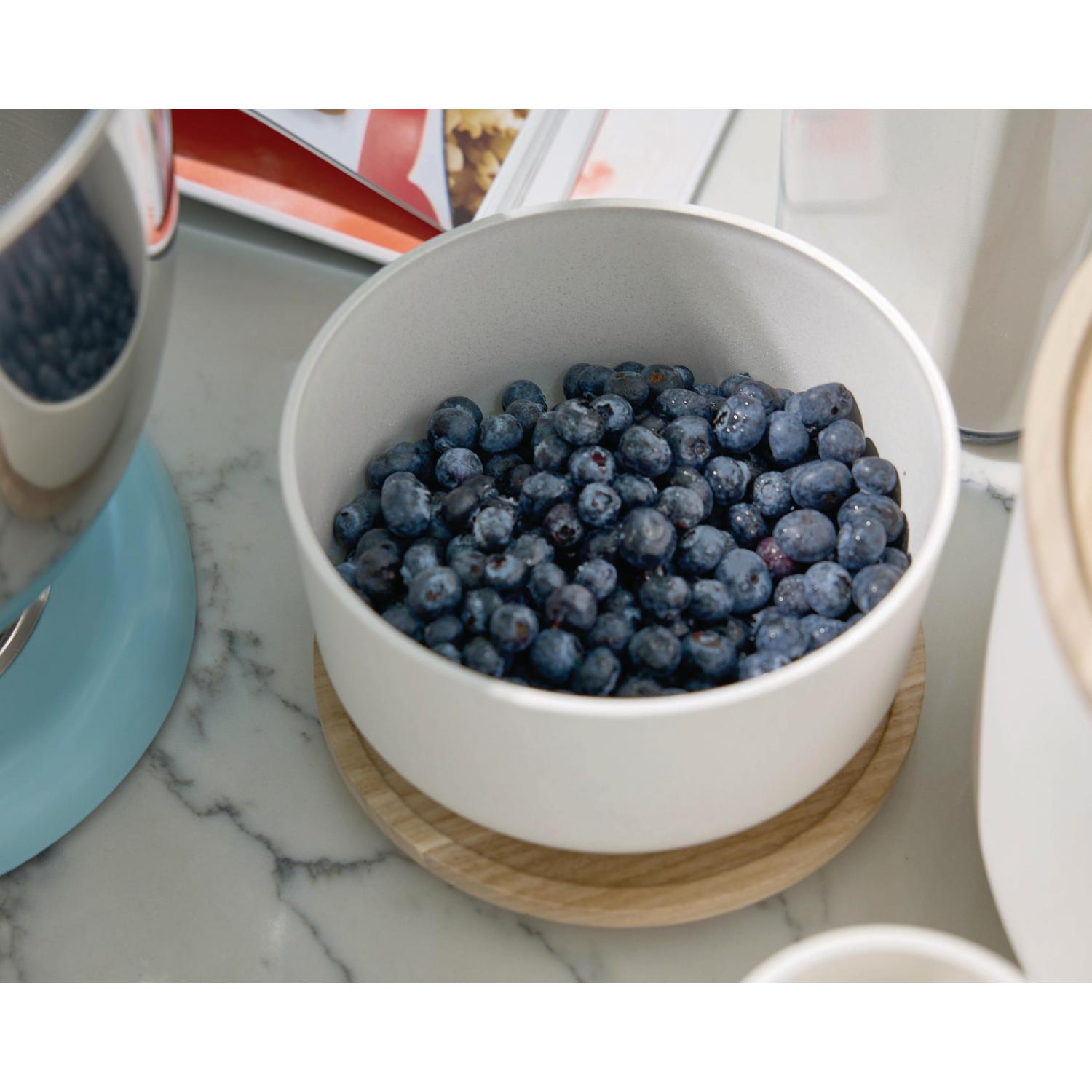 Recipiente 2,9 litros bioresina tapa madera | Sodimac - Falabella