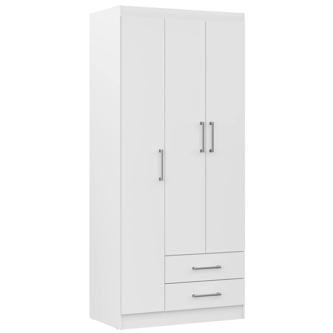 Clóset 3 Puerta(s) 2 Cajón(es) 3 Repisa(s) 83x183x47 cm Blanco ...