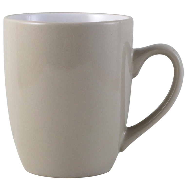 Mug 425 ml cerámica beige | Sodimac - Falabella
