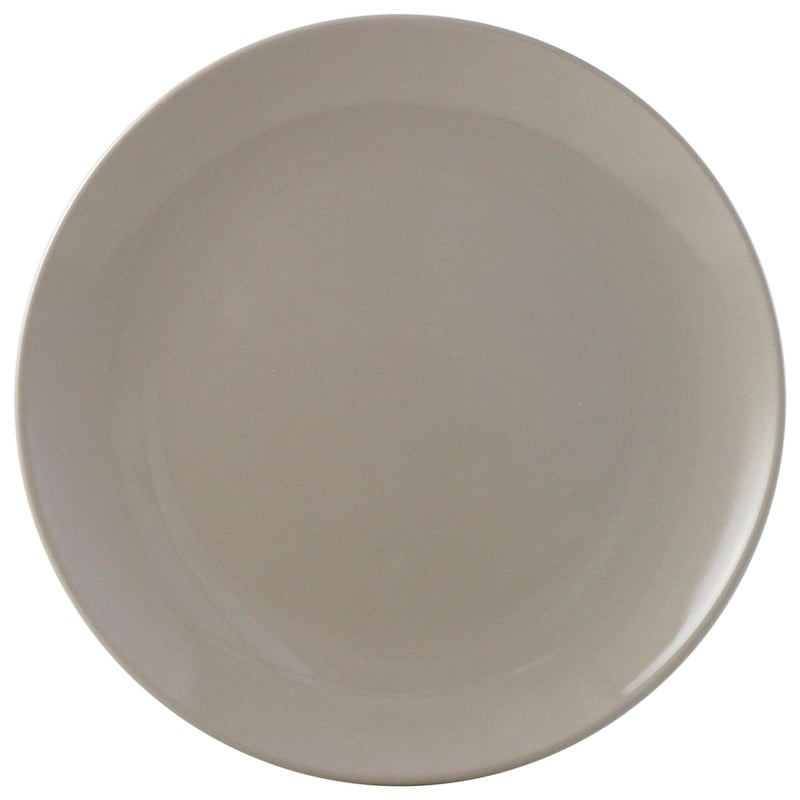 Plato 27 cm cerámica beige | Sodimac - Falabella
