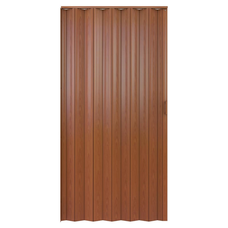Puerta plegable PVC modelo Tivoli color caoba 120x200 cm | Sodimac ...