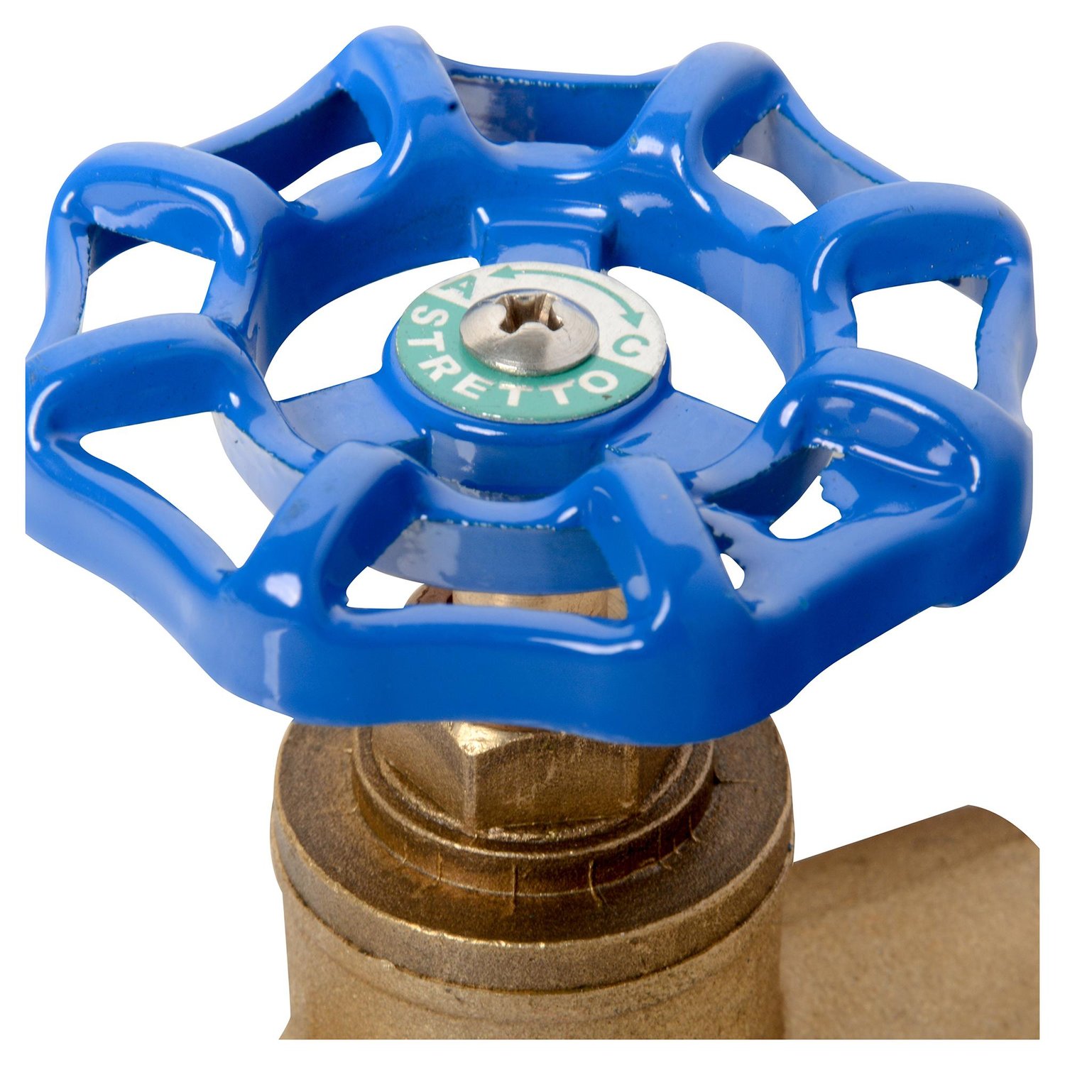 Llave de paso 3/4" SO bronce | Sodimac - Falabella