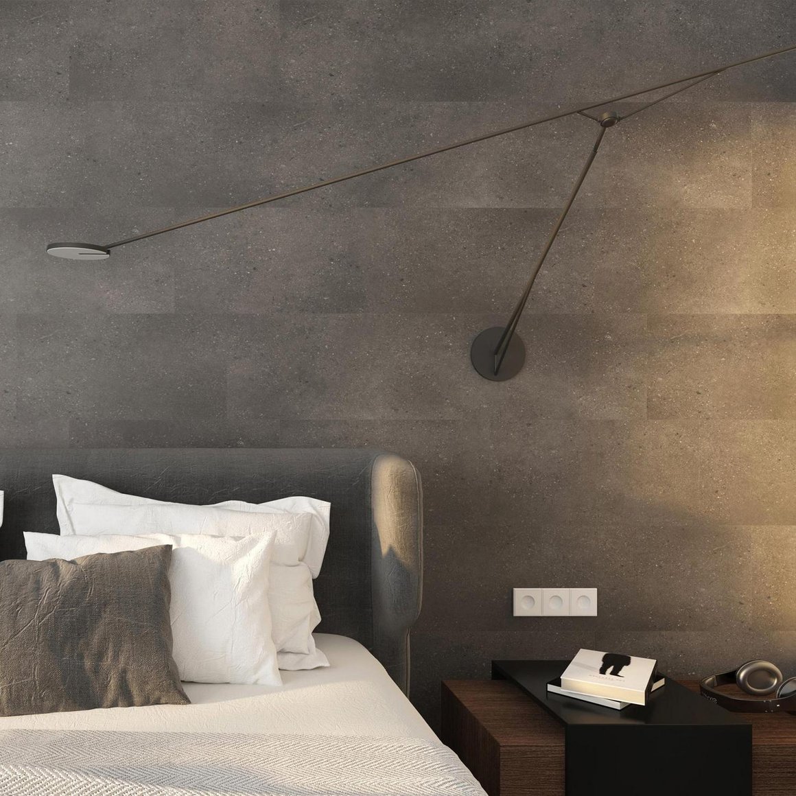 SPC Piso Vinílico 4 mm 30.5x122 cm CEMENTAZZO Gris Oscuro 2.6 m2 | Sodimac - Falabella