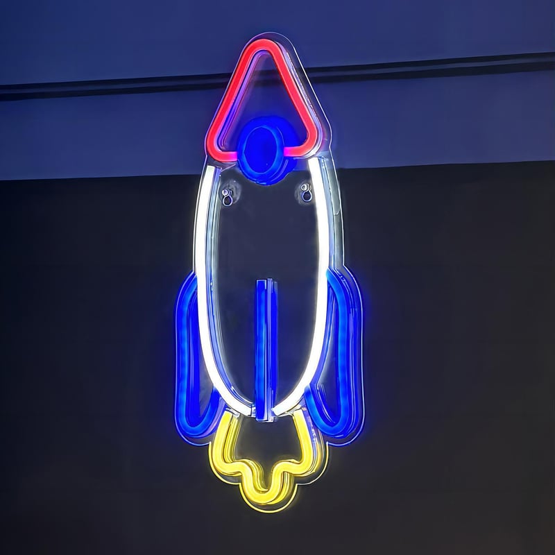 Lámpara led neon bat rocket | Sodimac - Falabella