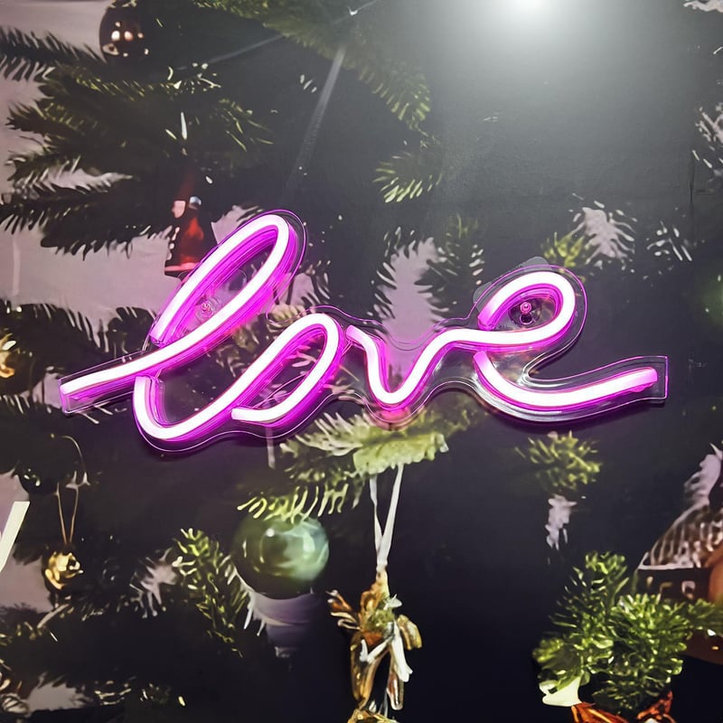 Lámpara led neon bat love | Sodimac - Falabella