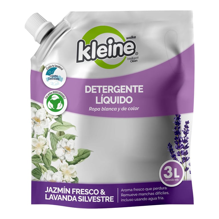 Detergente líquido jazmin lavanda 3 litros | Sodimac - Falabella