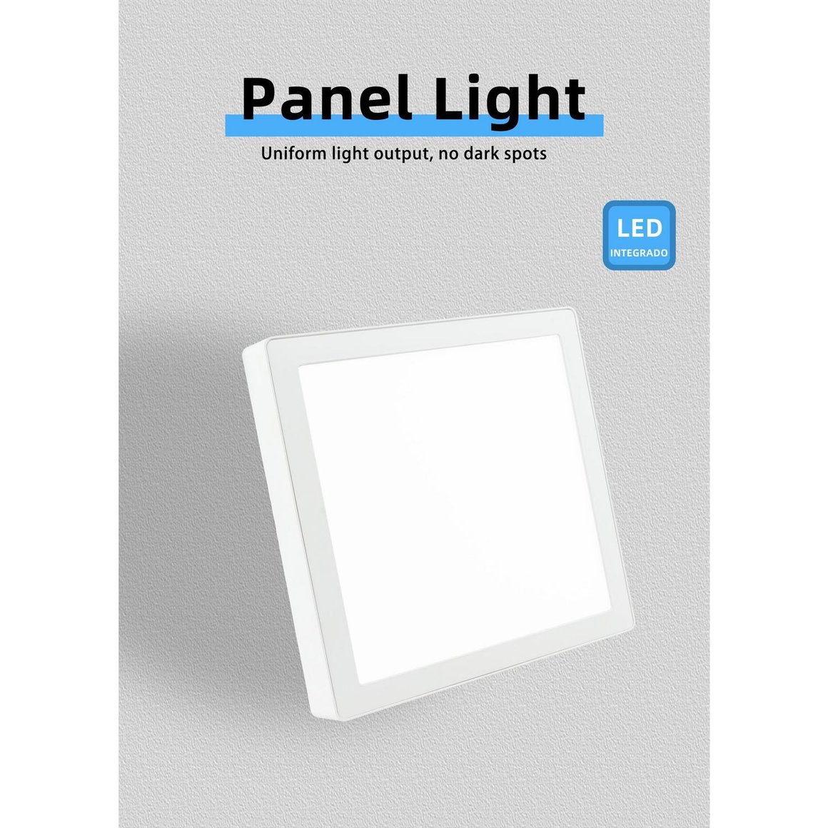 Pack 2 Paneles Led Sobrepuestos Cuadrados 18 W Luz Fría | Sodimac ...