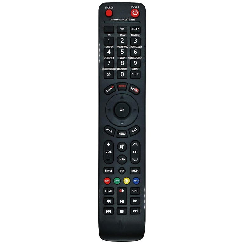 Control remoto universal Smart TV | Sodimac - Falabella