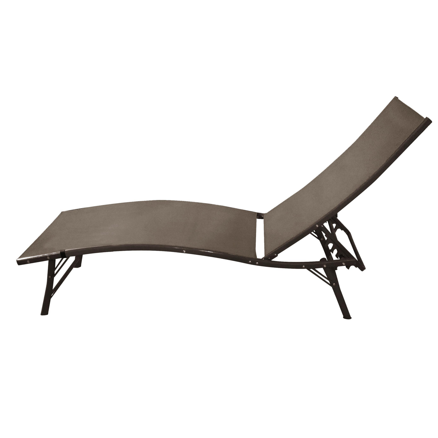 Reposera jersey metálica chocolate | Sodimac - Falabella