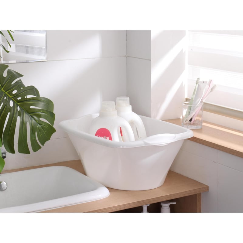 Batea 48.7x19.5x35.9 cm 17 l Blanco | Sodimac - Falabella