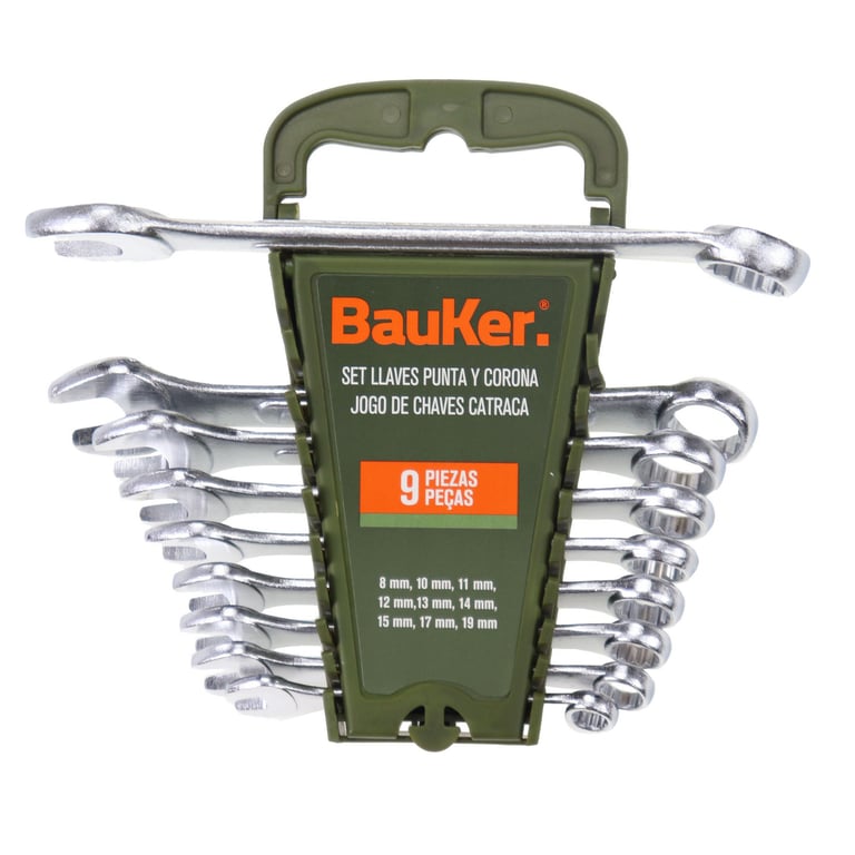 Set de llaves punta corona 9 unidades | Sodimac - Falabella