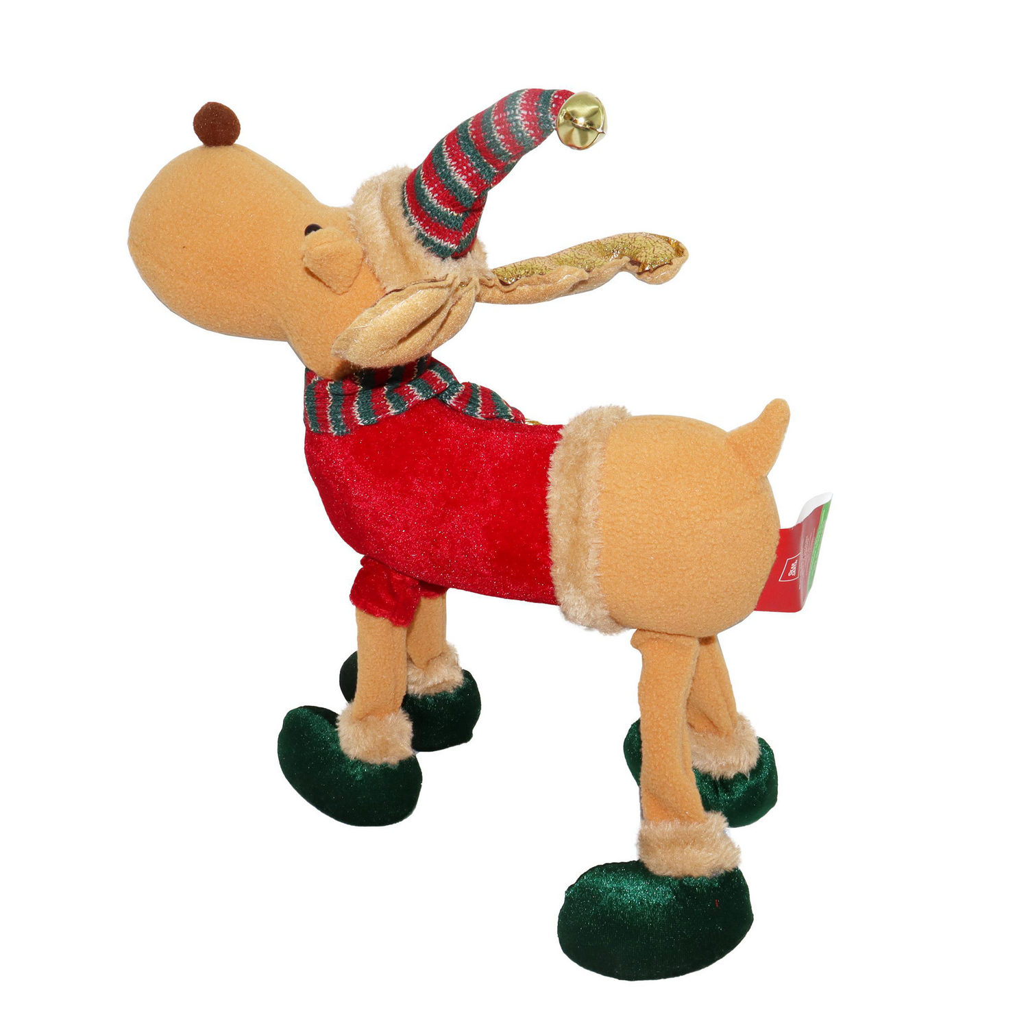 Reno de pie navideño 46 cm rojo | Sodimac - Falabella