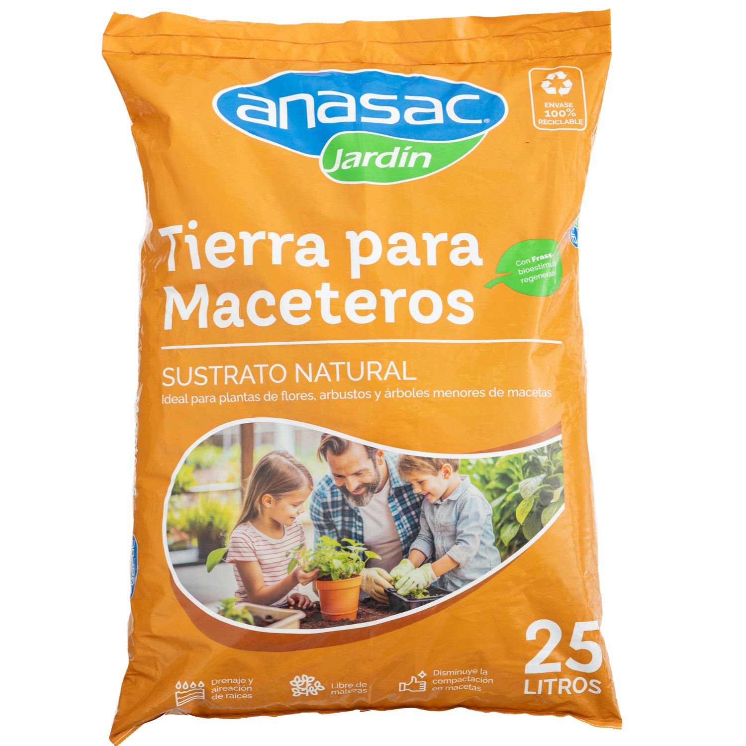 Tierra para Maceteros 25 litros saco | Sodimac - Falabella