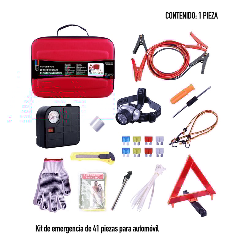 Kit emergencia 41 piezas | Sodimac - Falabella