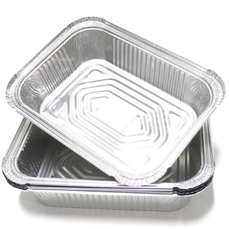 Set Bandejas Aluminio 5 Unidades 22X16X5.3 cm | Sodimac - Falabella