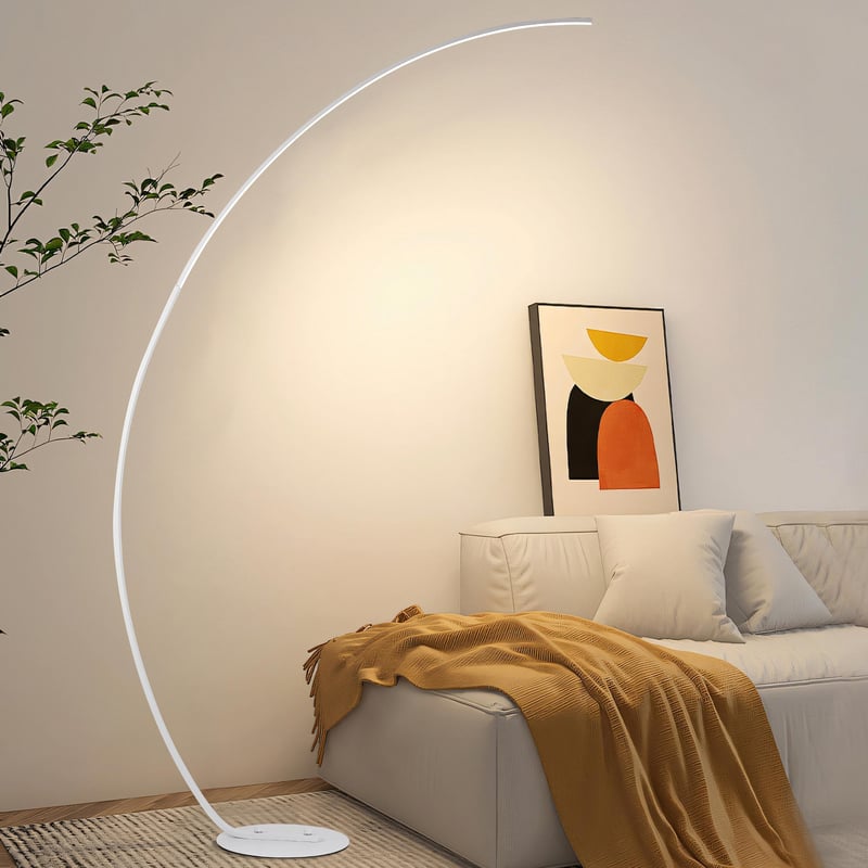 Lámpara Pie Led Arco 16W Blanco | Sodimac - Falabella