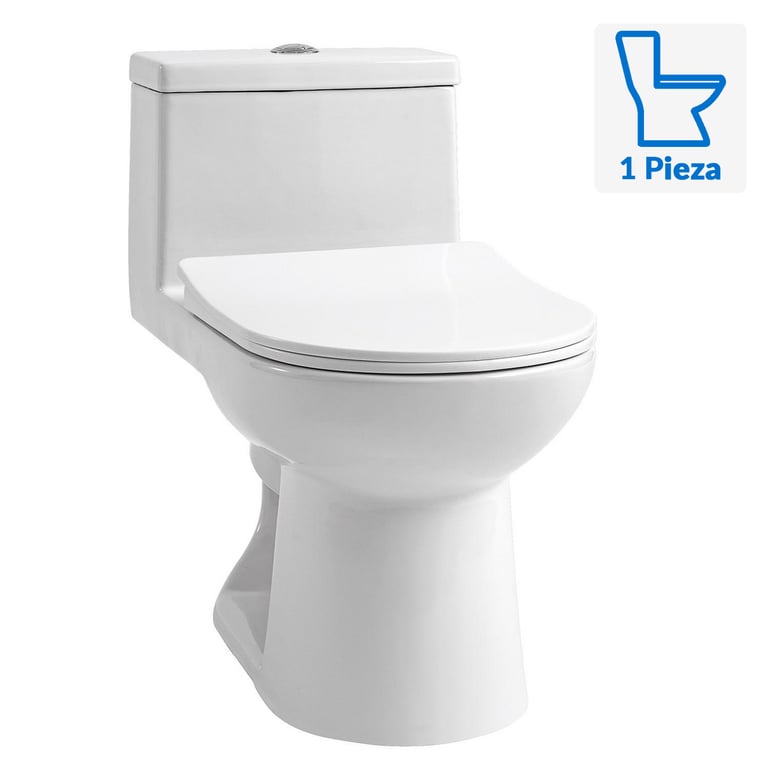 Sanitario One piece a Piso 30,5 cm 4.8 Litros Madrid Blanco | Sodimac ...