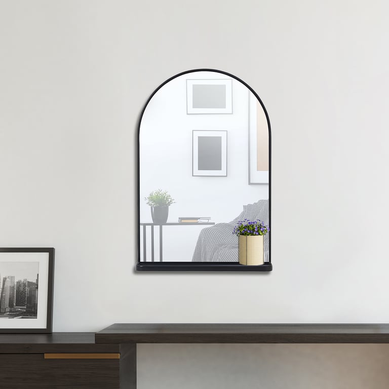 Espejo Decorativo Forma Rectangular 76.2x50.8 cm Estante | Sodimac ...