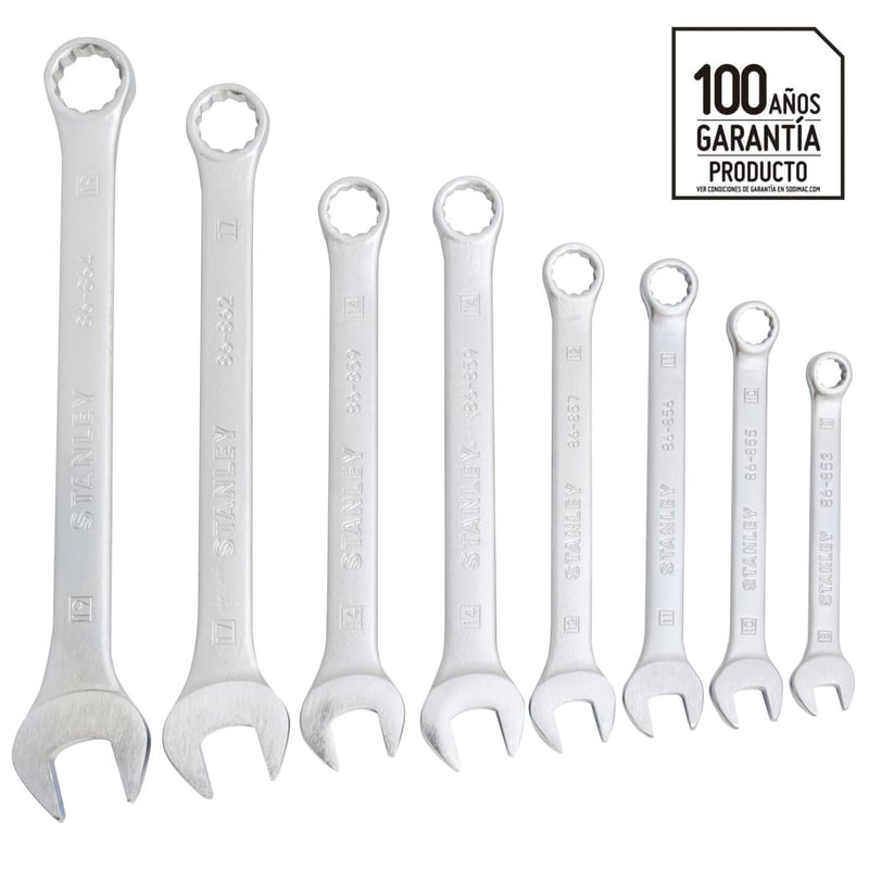 Set de llaves punta corona 8 unidades | Sodimac - Falabella
