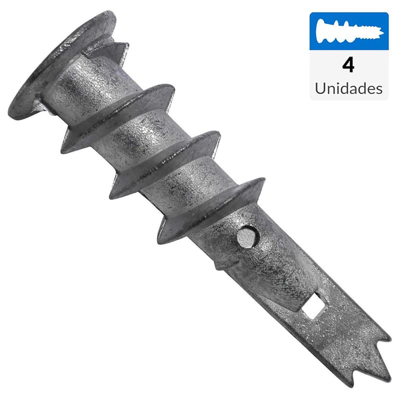 Tarugo volcanita autoperforante 15 mm 4 unidades | Sodimac - Falabella