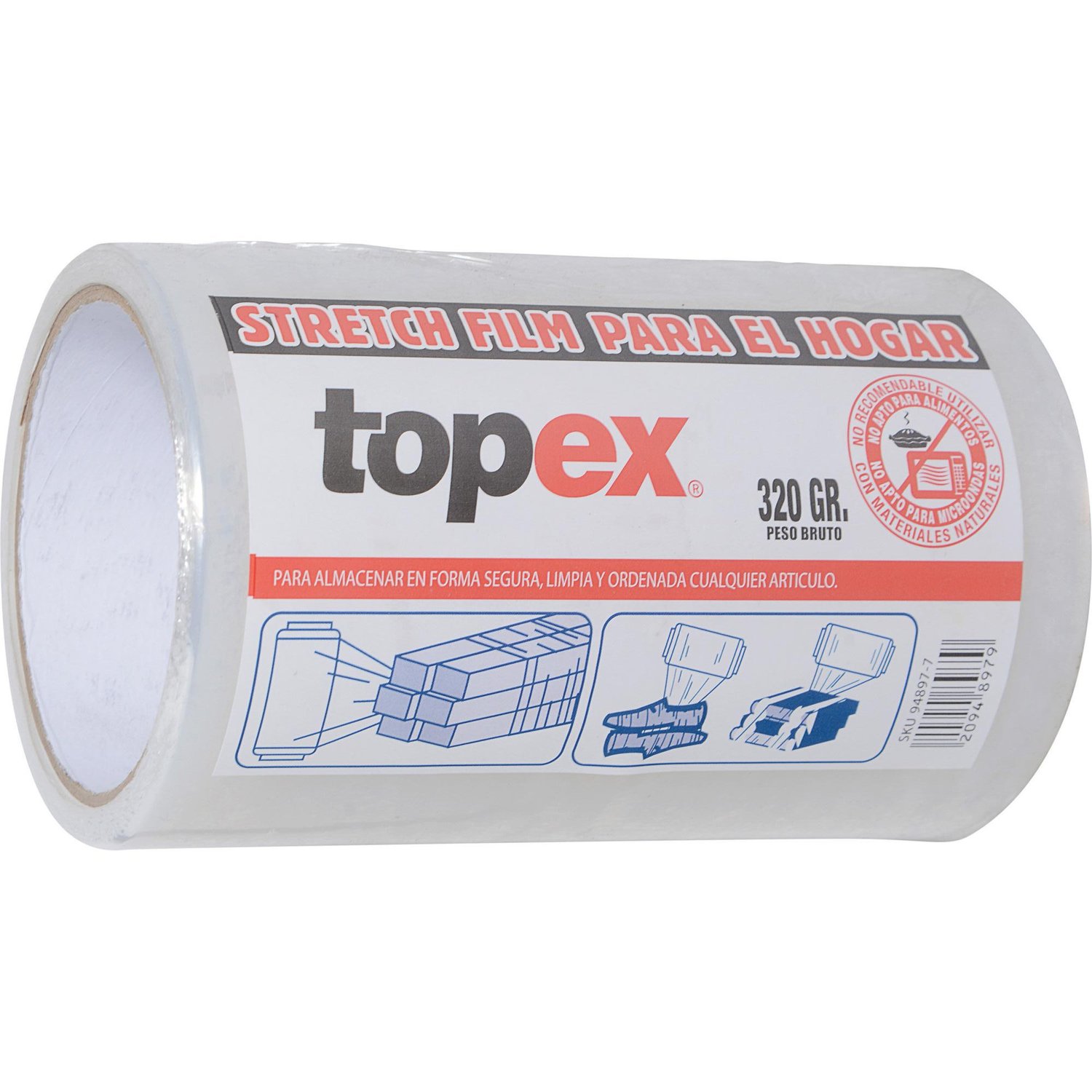 Plástico stretch para embalaje rollo | Sodimac - Falabella