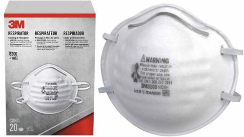 Respirador Desechable N95 3M 8200 20 unidades | Sodimac - Falabella
