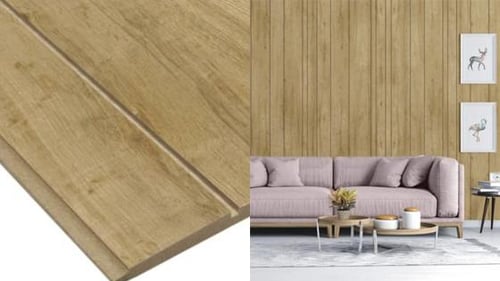 MDF Ranurado Pintado Sahara 5.5 mm 122x244 cm | Sodimac - Falabella