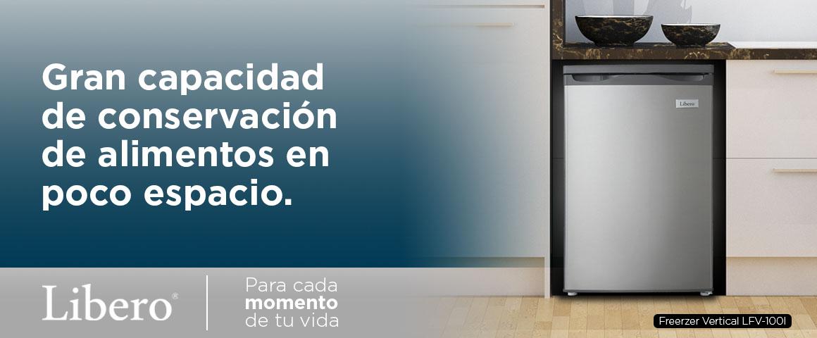 Freezer Vertical 80 Litros Inox LFV-100I | Sodimac Chile