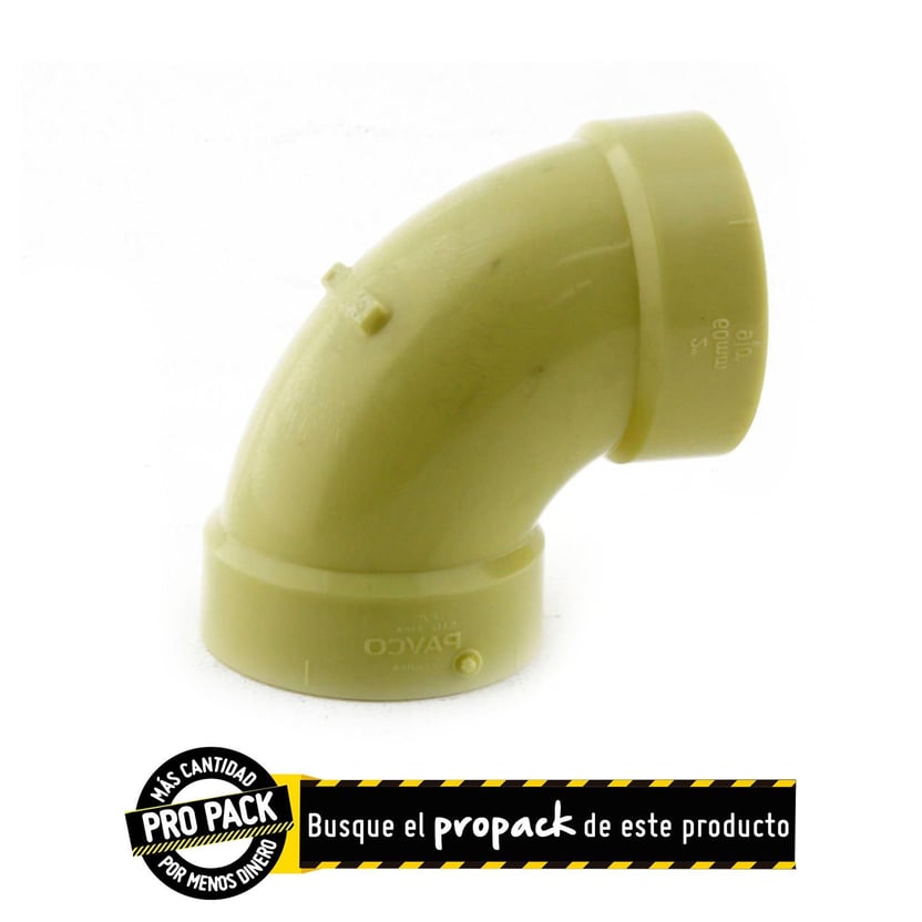 Codo 90 x 2 CxC Sanitaria - Homecenter.com.co